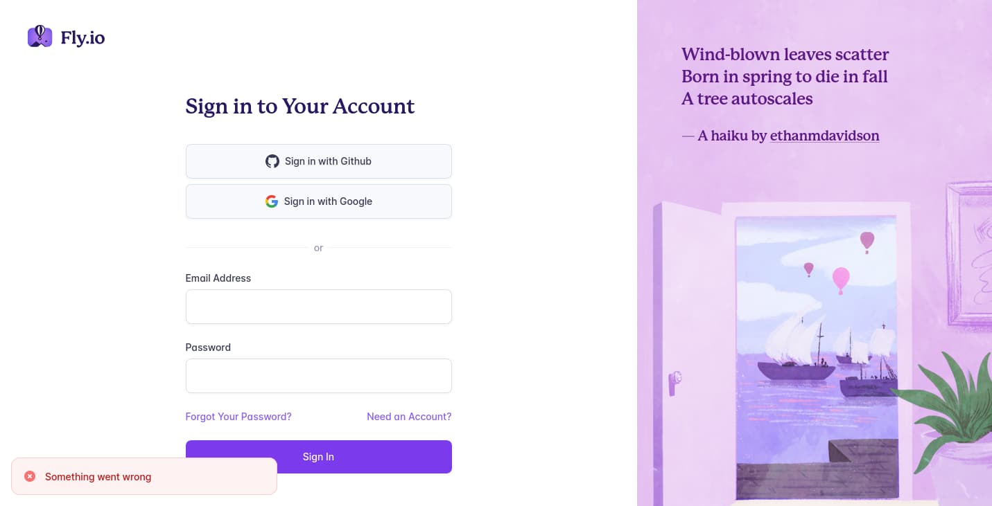 Can t Log In Can t Deploy Questions Help Fly io