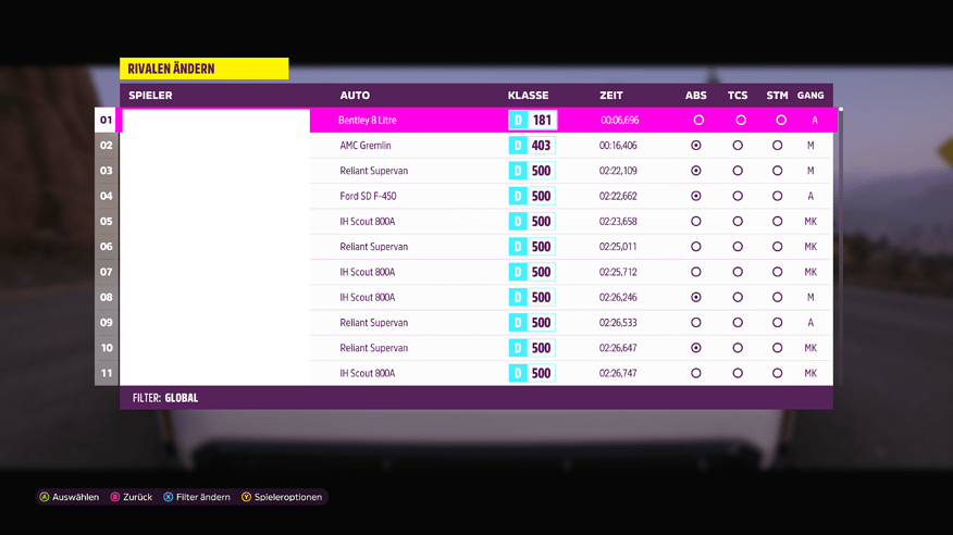 Rivals Leaderboard Wipe? - Page 18 - FH5 Discussion - Official Forza ...