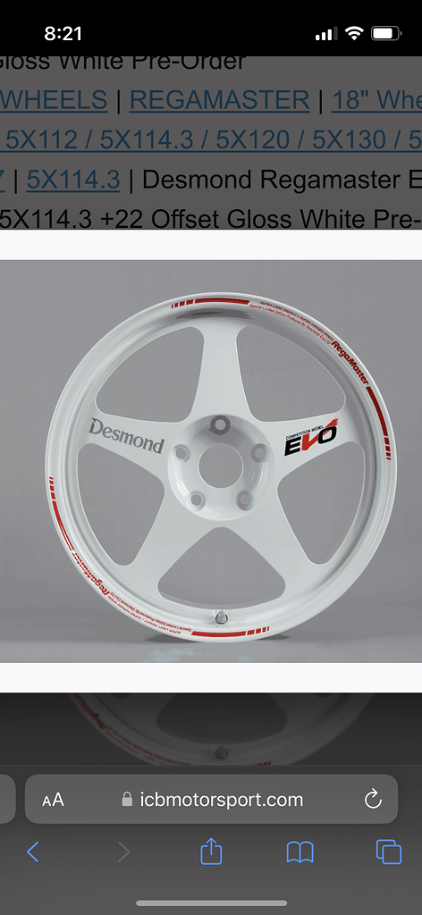 RegaMaster EVOII rims - Branded Car Parts - Official Forza Community Forums