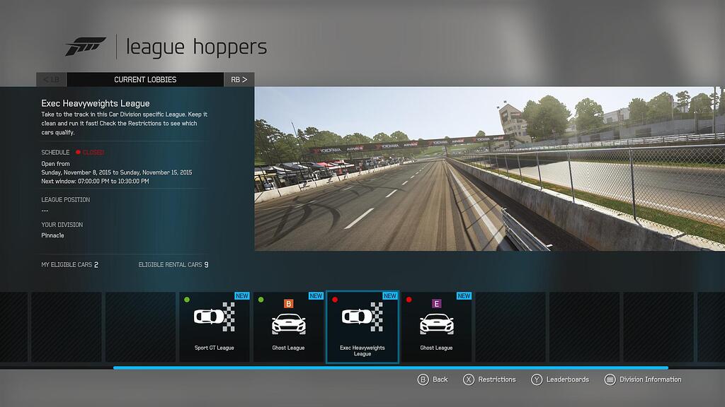 This week's Forza Leagues: E-Class Ghosts & Executive Heavyweights ...