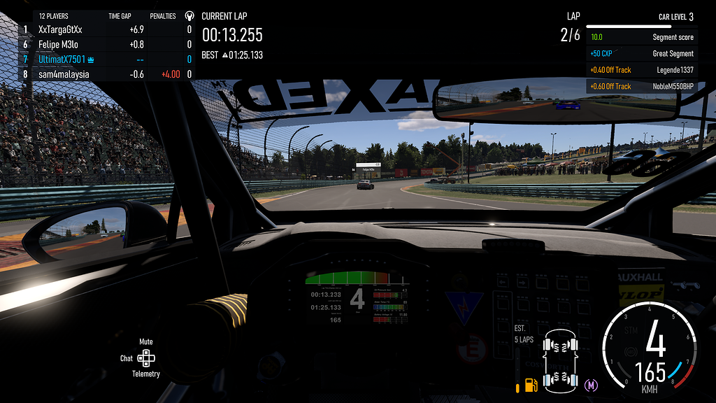 Cars - Vauxhall #66 Power Maxed TAG Racing Astra 2017 - Shift up lights ...