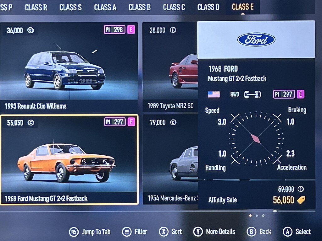 Lower PI Car Specs Need Adjusting - Car Features - Official Forza ...