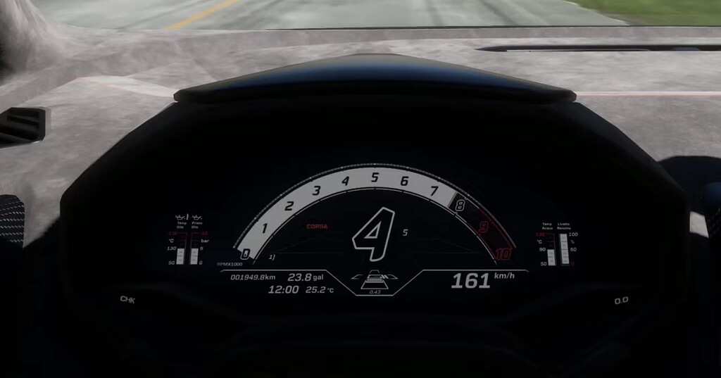 Cars - Lamborghini Huracan Tecnica - gauges not matching HUD - FH5 Car ...