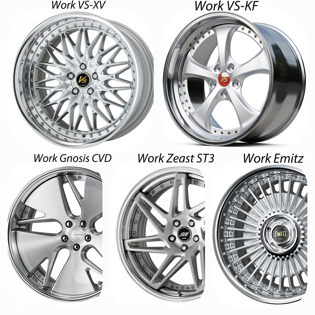 WORK WHEELS - Branded Car Parts - Official Forza Community Forums