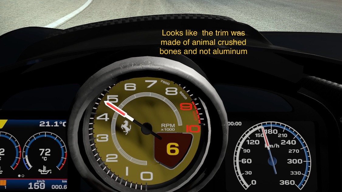 Cars - Ferrari Monza SP2 2019 - Poor Tachometer Texture - FM Car Issues - Official Forza ...