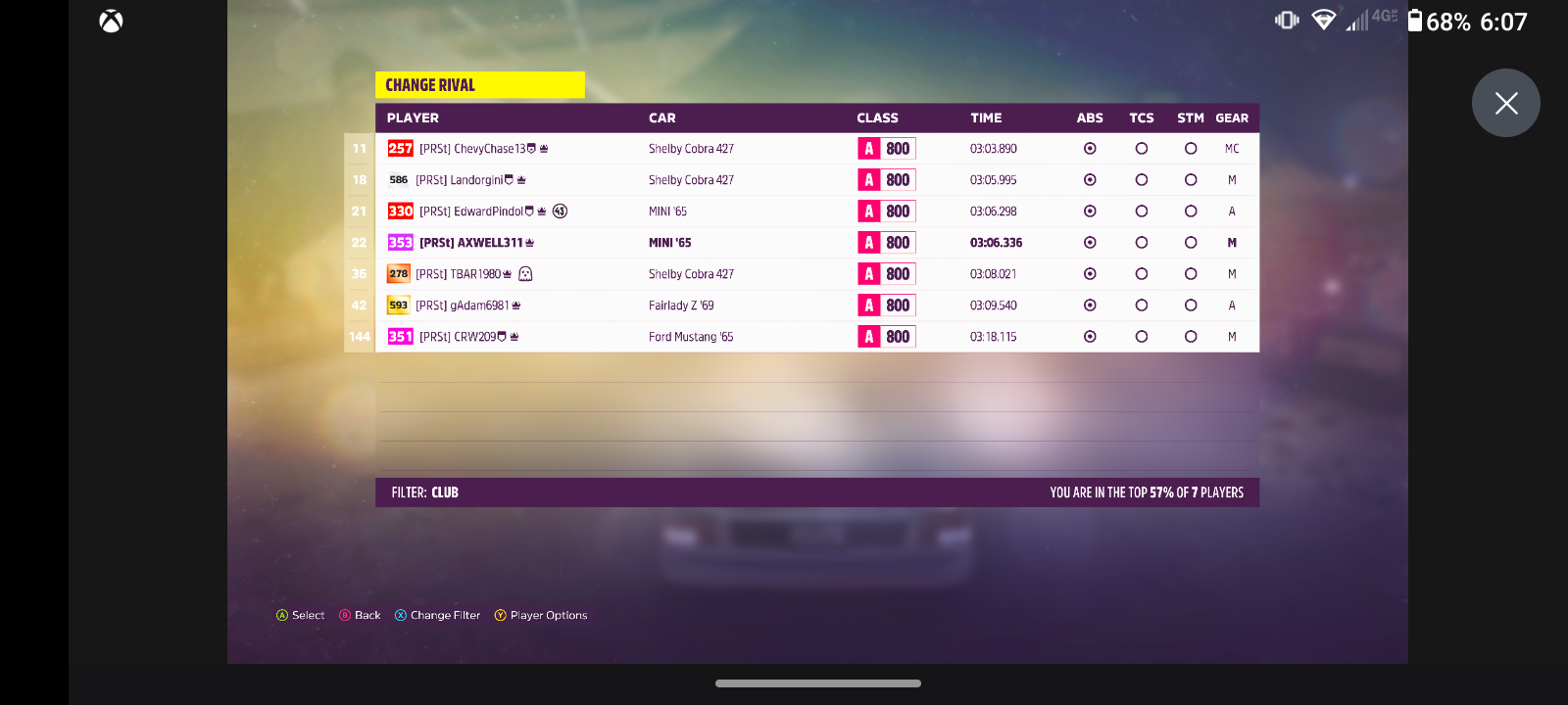 Forza Rivals Challenges - #600 by AXWELL311 - Meet & Recruit - Official ...