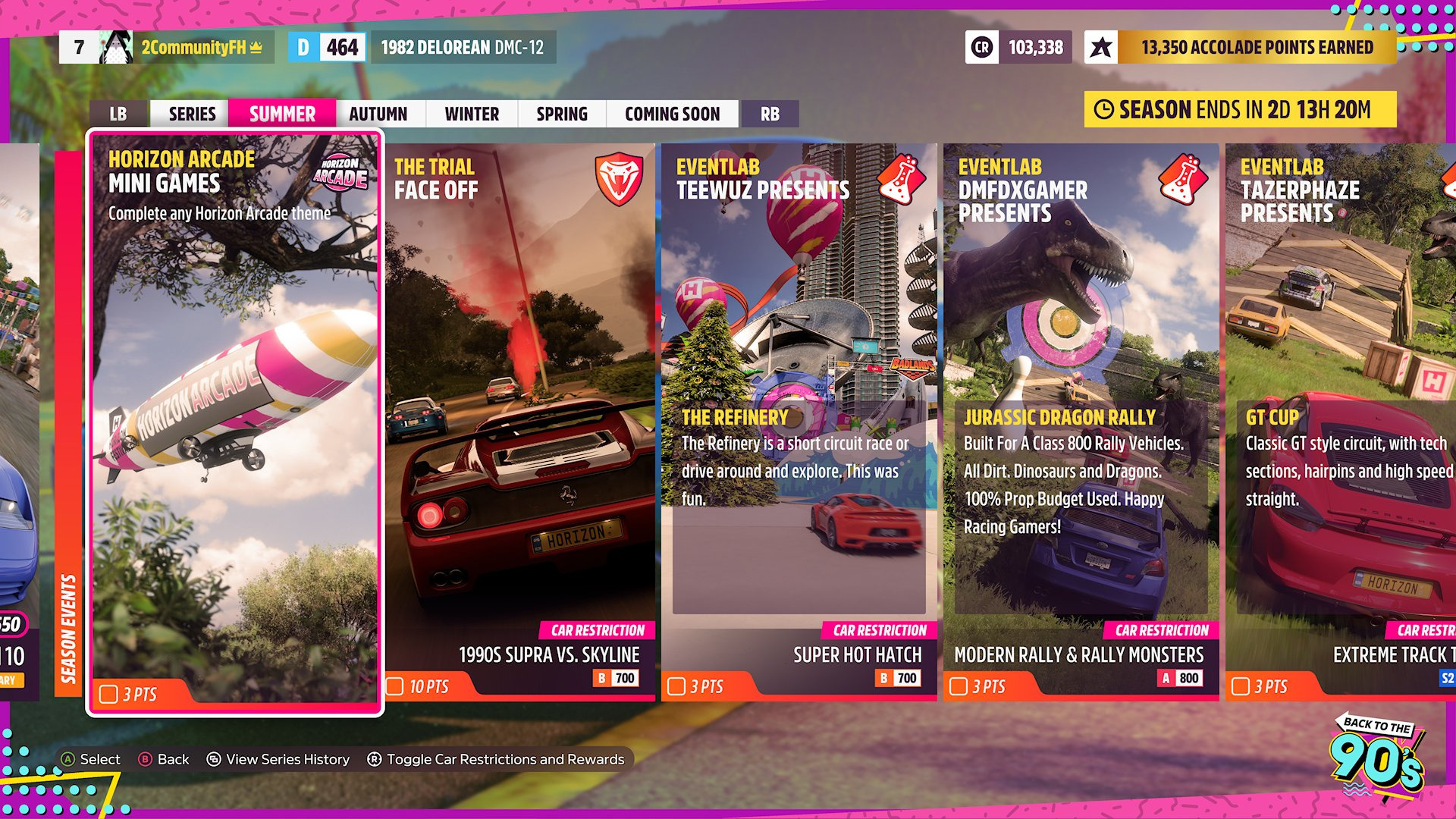 Polls: FH5 Series 39 (Back to the 90s) content feedback - FH5 ...