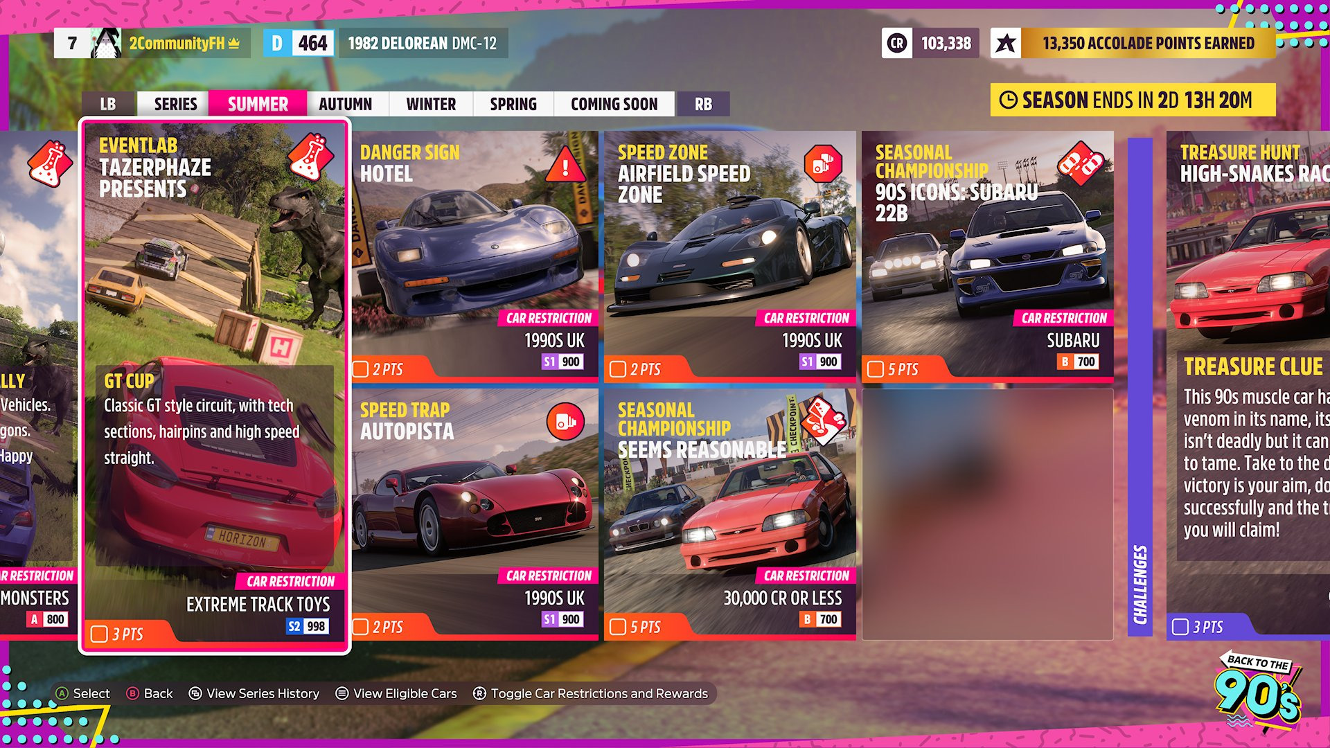 Polls: FH5 Series 39 (Back to the 90s) content feedback - FH5 ...