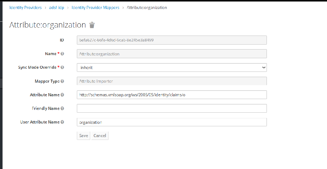 Keycloak Uses Adfs As Identity Provider How To Map Attribute From Adfs Other Than Email 