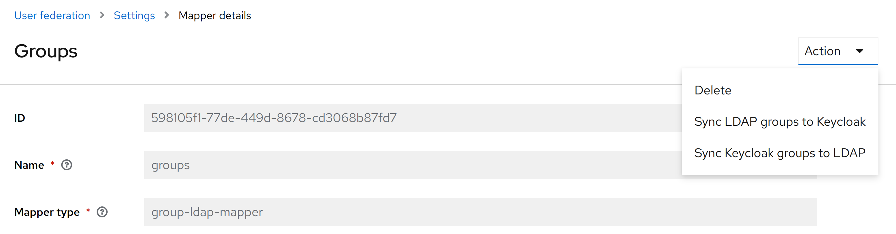 No Button Sync Ldap Group To Keycloak Getting Advice Keycloak