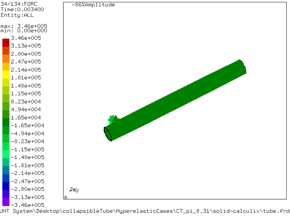 Collapsible Tube Openfoamcalculix 48 By Mishal49 Official Adapters And Tutorials