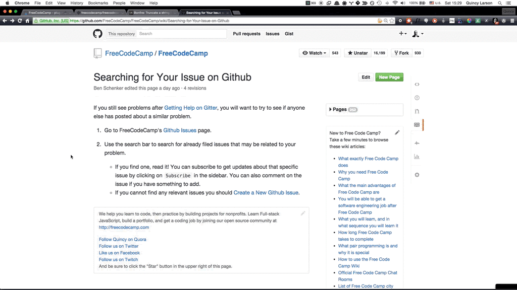 How to Search through for Existing GitHub Issues - Guide - The freeCodeCamp Forum