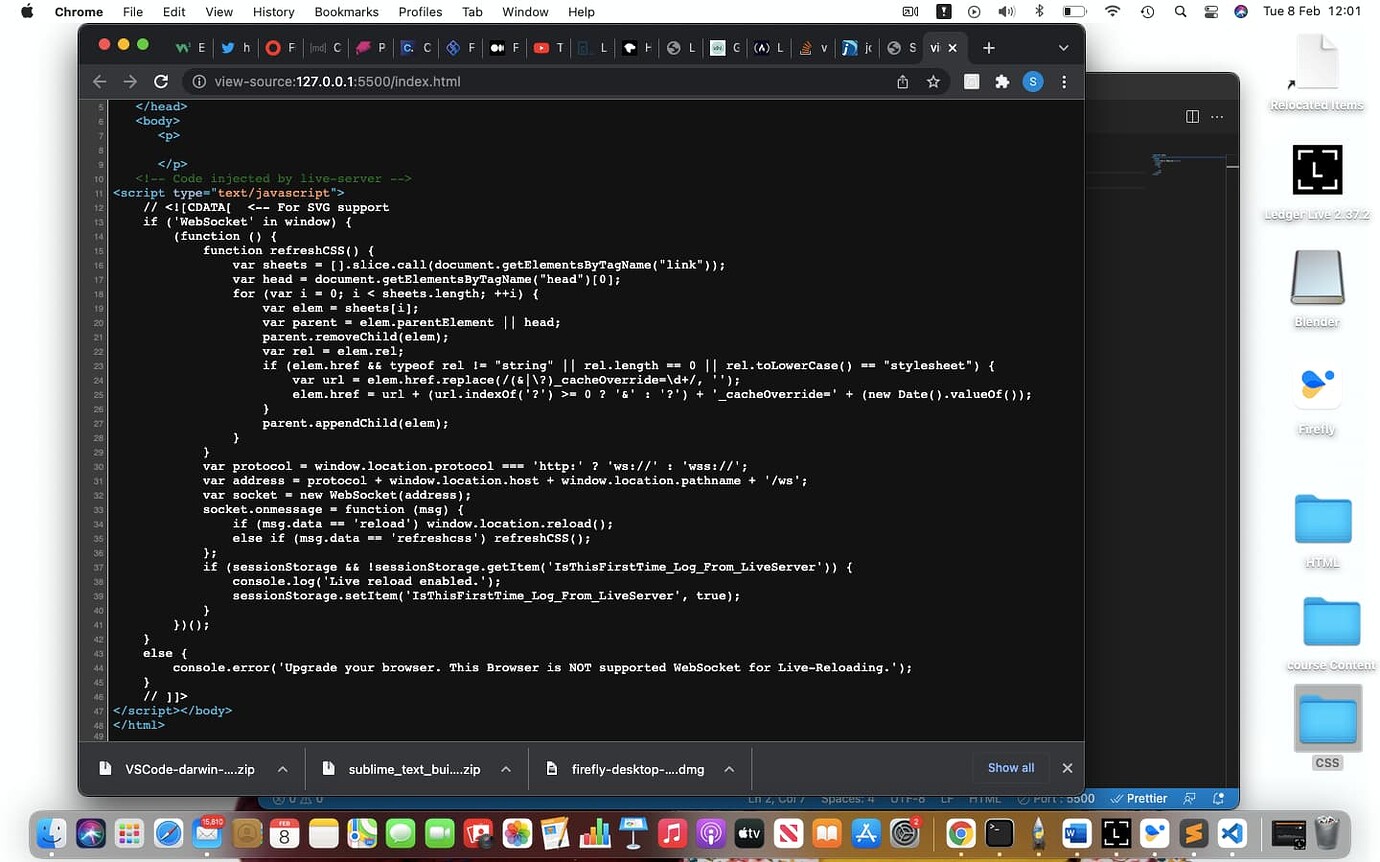 Live server not rendering - HTML-CSS - The freeCodeCamp Forum