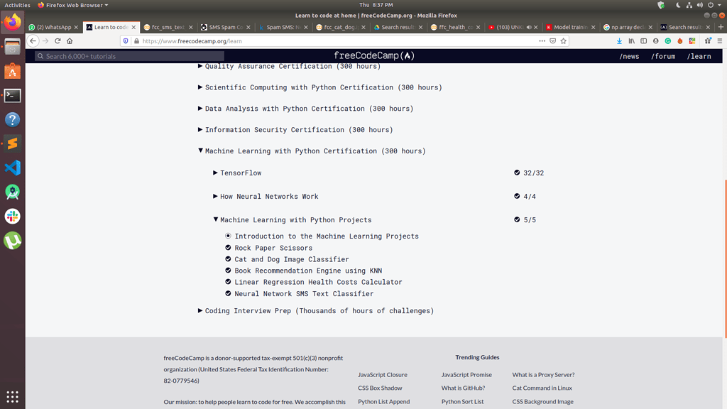 Didn't get Certificate - freeCodeCamp Support - The freeCodeCamp Forum