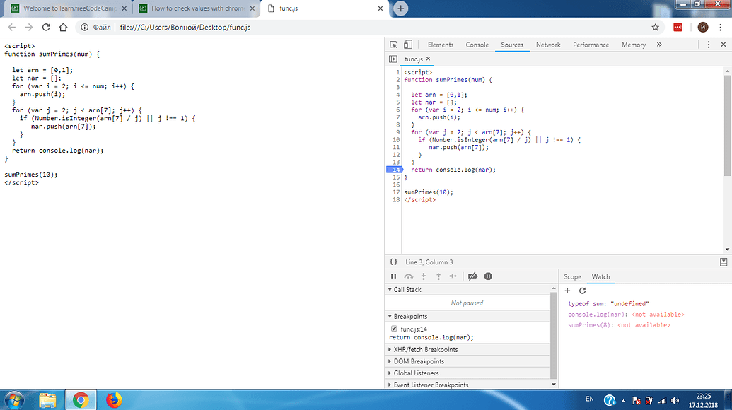 How to check values with chrome dev tools - The freeCodeCamp Forum