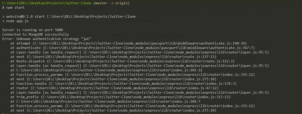 JWT authentication Failed - JavaScript - The freeCodeCamp Forum