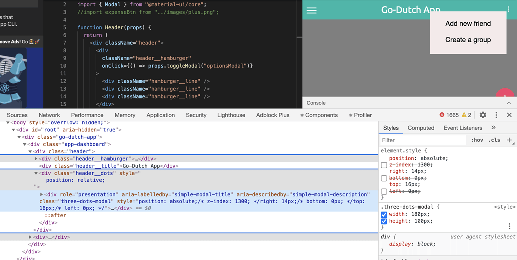 How to position material UI modal window - The freeCodeCamp Forum