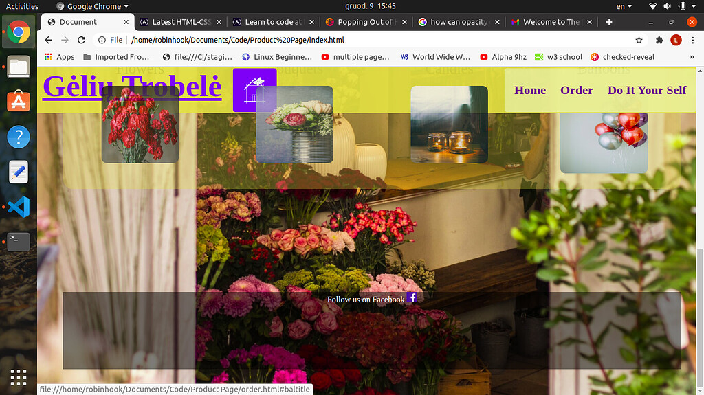 Opacity Interfering with Flex Navbar - HTML-CSS - The freeCodeCamp Forum