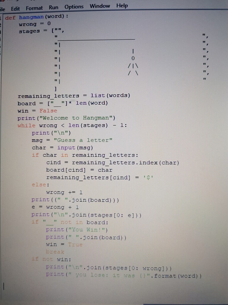 Why does this not run in python shell? - Python - The freeCodeCamp Forum