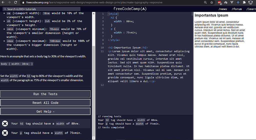 Solution does not work on Chrome - HTML-CSS - The freeCodeCamp Forum