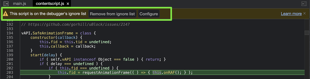 Chrome DevTools not ignoring other files while debugging - The freeCodeCamp Forum