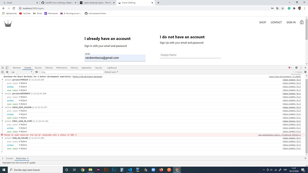 Sign-In component not working properly - JavaScript - The freeCodeCamp Forum