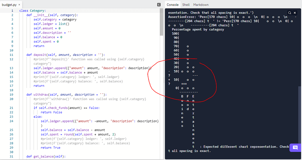What is this error message actually telling me to fix? - Python - The ...