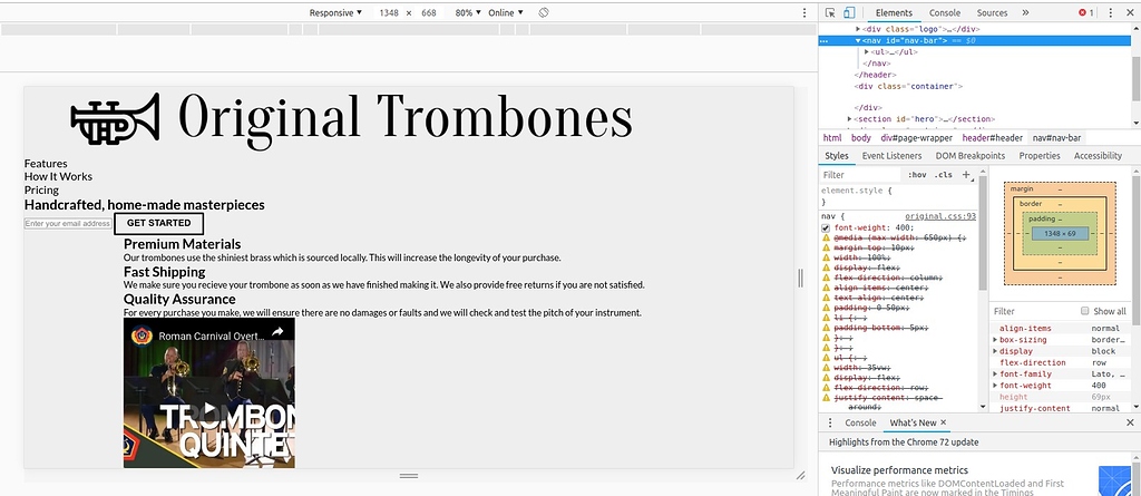 Codepen Project Not Appearing Correctly In Browser Html Css The Freecodecamp Forum
