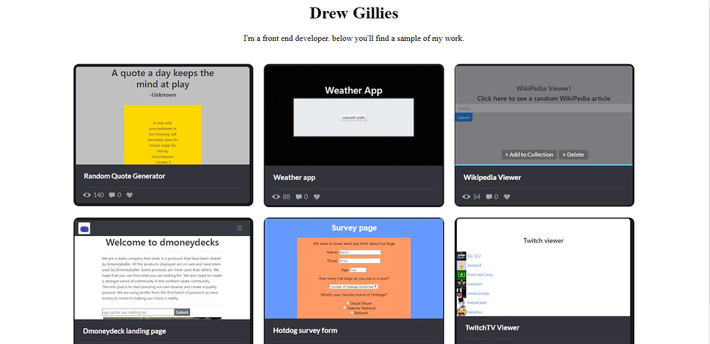 Help hosting a portfolio on github pages - The freeCodeCamp Forum