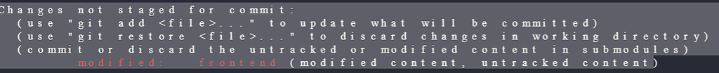 Error Pushing Project Has A Create React App As A Subfolder To Github Javascript The