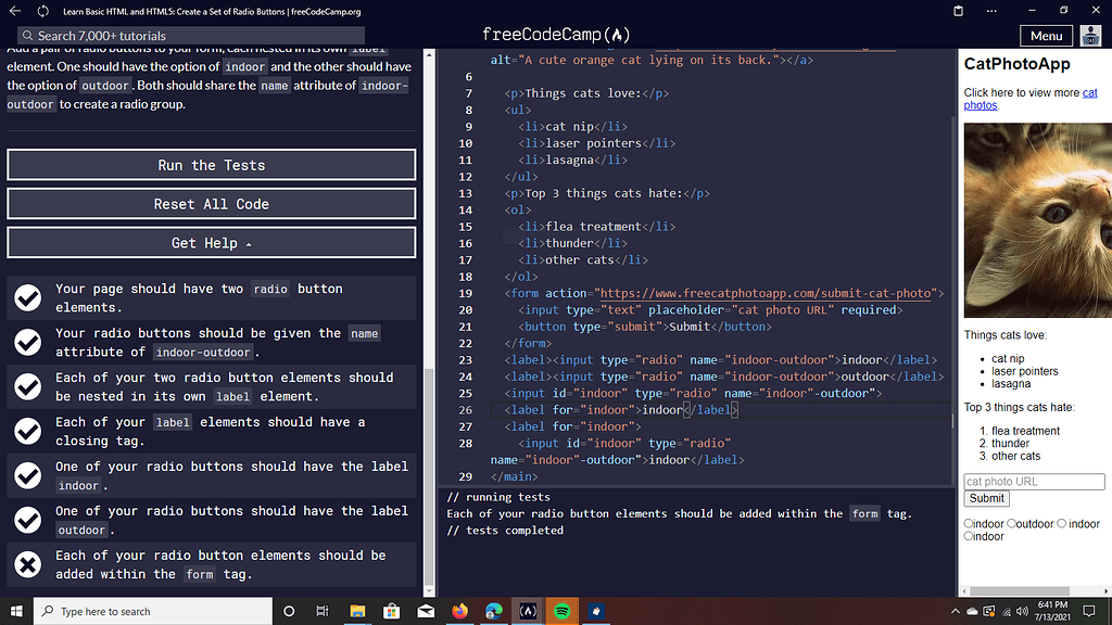 Attribute Problem HTML CSS The FreeCodeCamp Forum