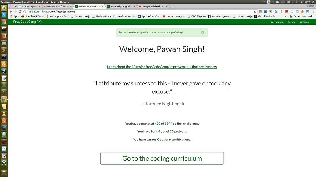 I Am Not Able To Claim My Certificate Freecodecamp Support The Freecodecamp Forum