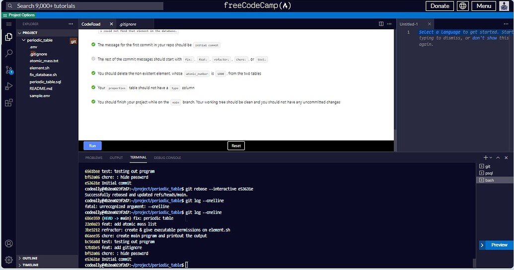Periodic Table Database Build A Periodic Table Database Backend Development The