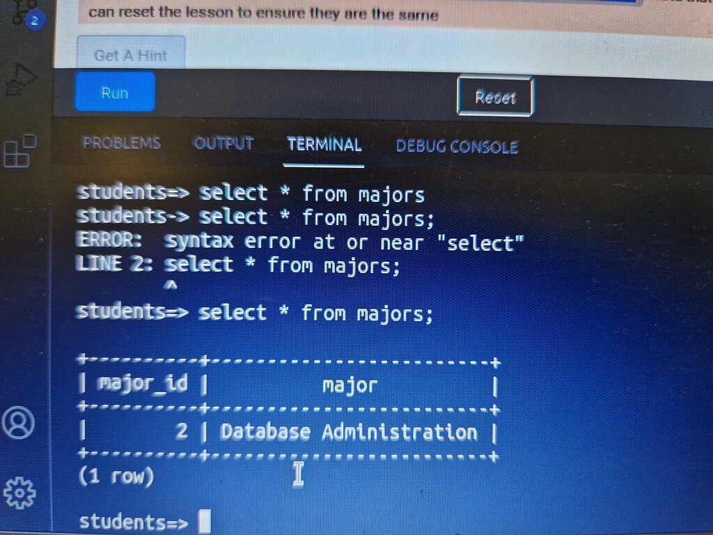 SQL Database Students Database - Backend Development - The freeCodeCamp ...