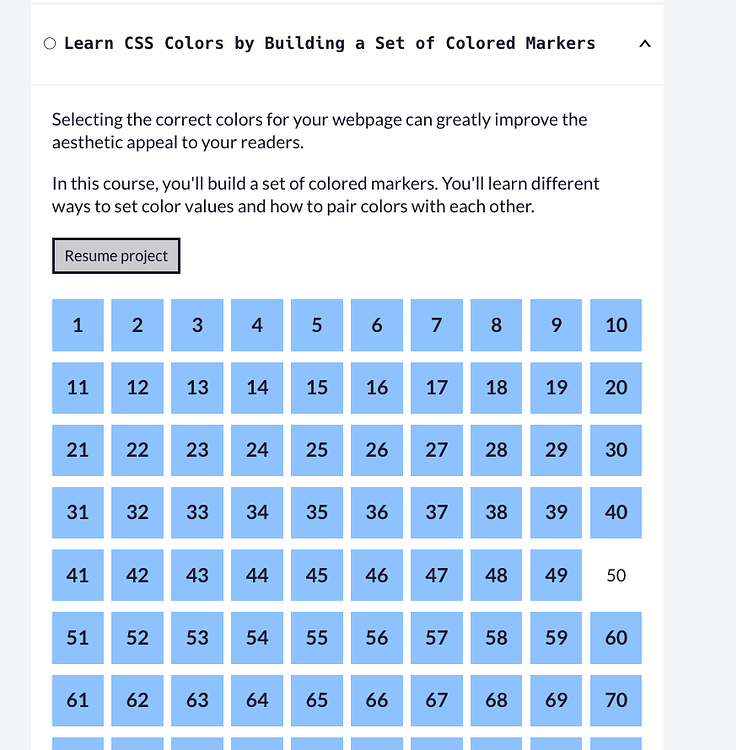 Htmllearn Css Colors By Building A Set Of Colored Markers 98 Completed Freecodecamp Support