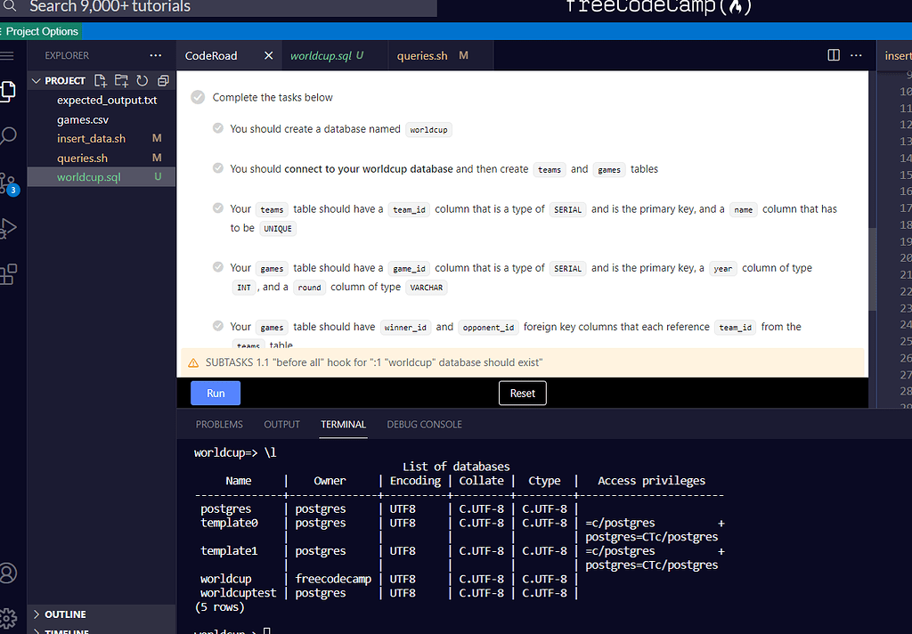 Problem running test World Cup - The freeCodeCamp Forum