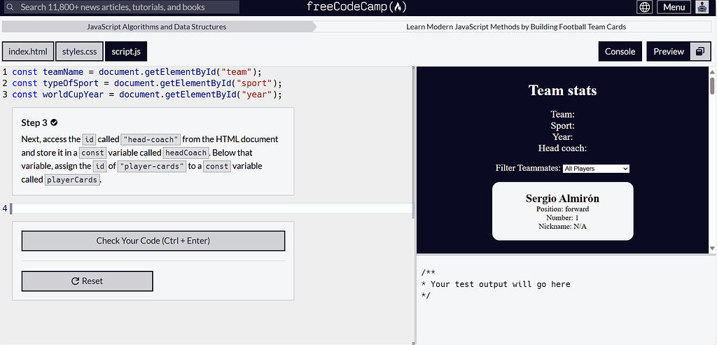 Classes and get element by ID - JavaScript - The freeCodeCamp Forum