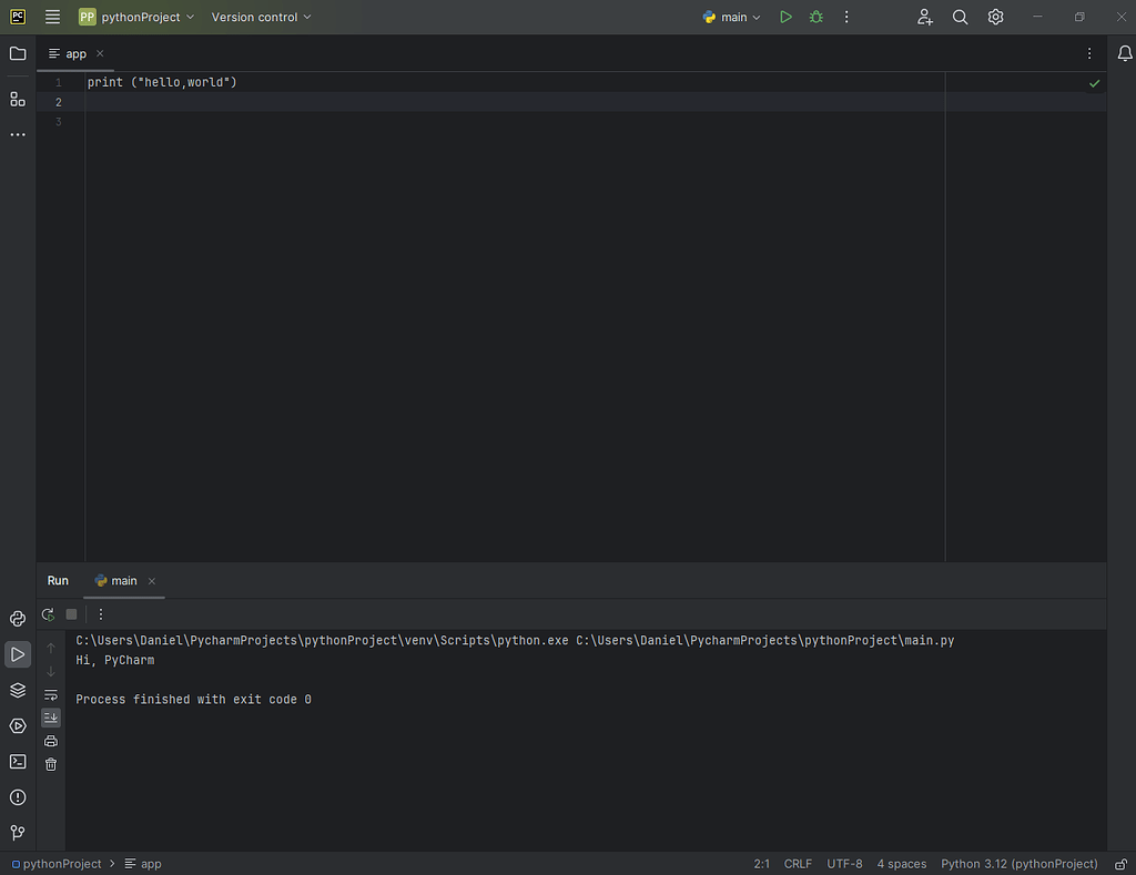 Command not running - Python - The freeCodeCamp Forum