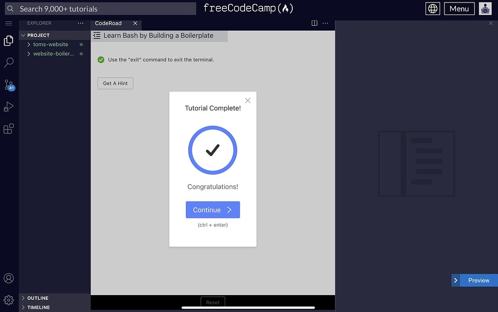 No check marks for completed tasks on rdbms - freeCodeCamp Support - The freeCodeCamp Forum