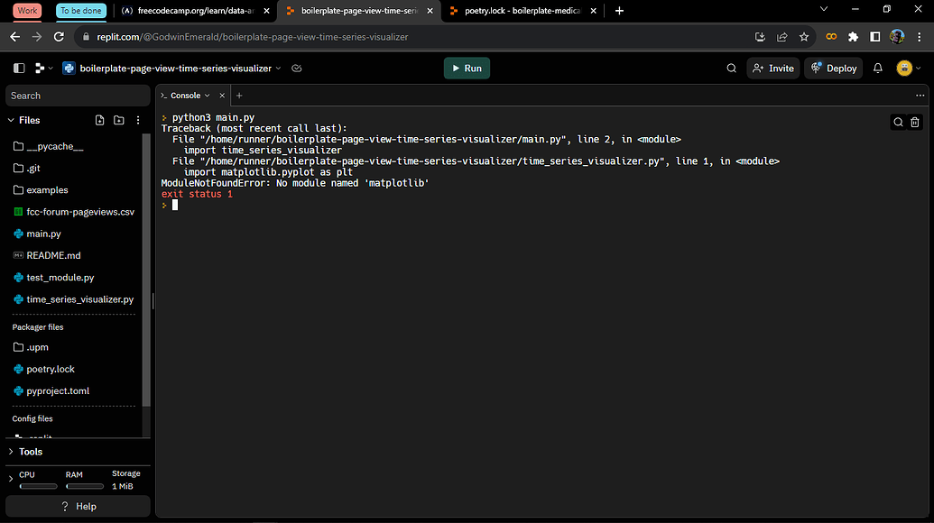 Data Analysis with Python Projects - Page View Time Series Visualizer ...