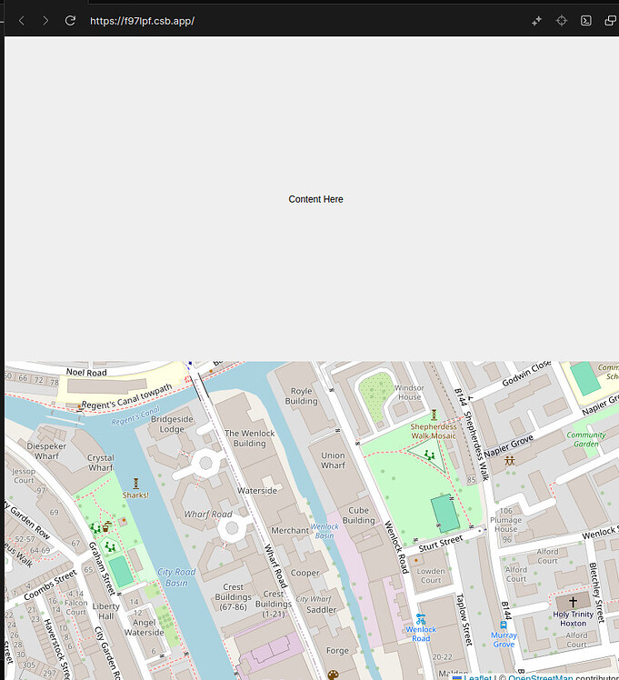 How to overlay content on the Leaflet map - HTML-CSS - The freeCodeCamp Forum