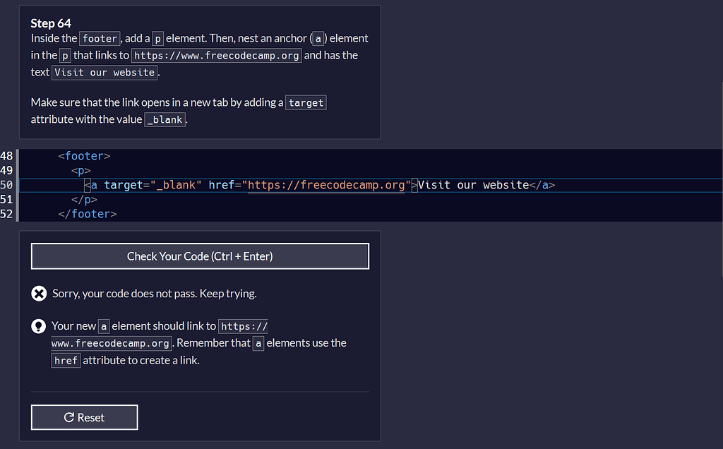 Cafe Menu Step 64 - HTML-CSS - The freeCodeCamp Forum
