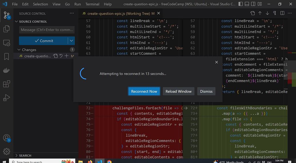 Wsl2 and docker causing windows to crash - Contributors - The freeCodeCamp Forum