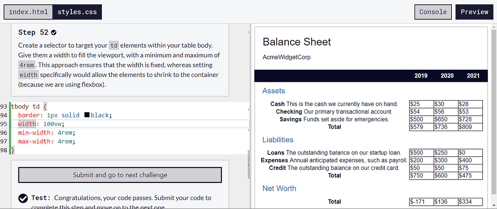 Why does 100% and 100vw make the table behave differently? - HTML-CSS - The freeCodeCamp Forum