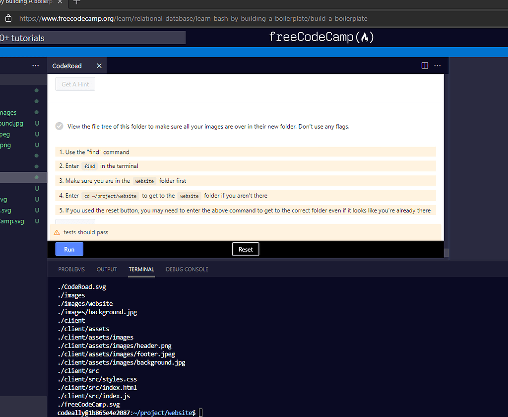 Relational Databaselearn Bash By Building A Boilerplatebuild A Boilerplate Backend 