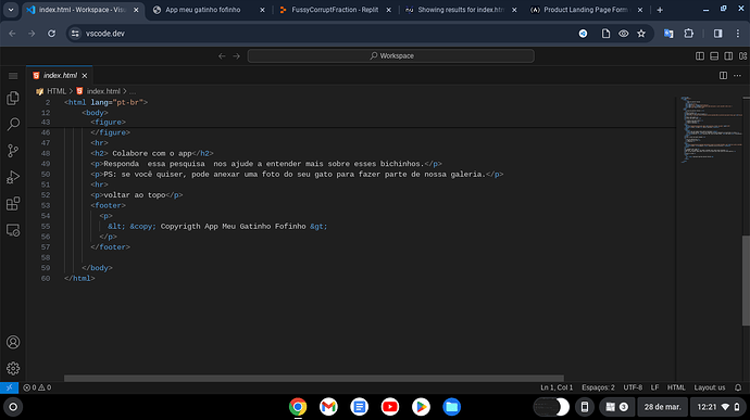 Uma ajuda por favor - HTML-CSS - The freeCodeCamp Forum