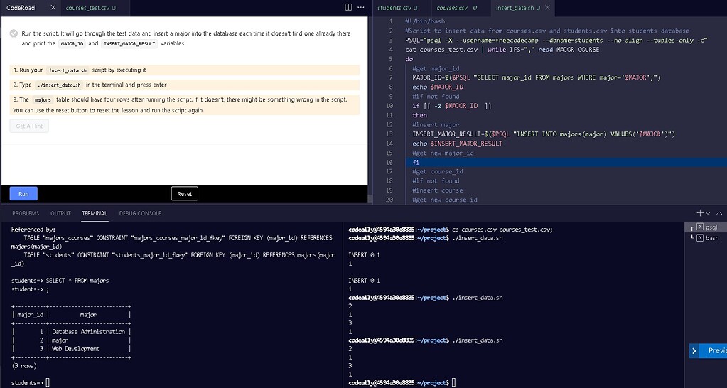 Learn SQL by Building a Student Database: Part 1 - Build a Student Database: Part 1 - Backend ...