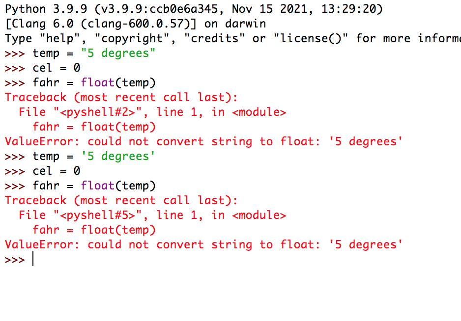 Pyhton 3 9 9 Don t Work With FCC Exercise Python The FreeCodeCamp 