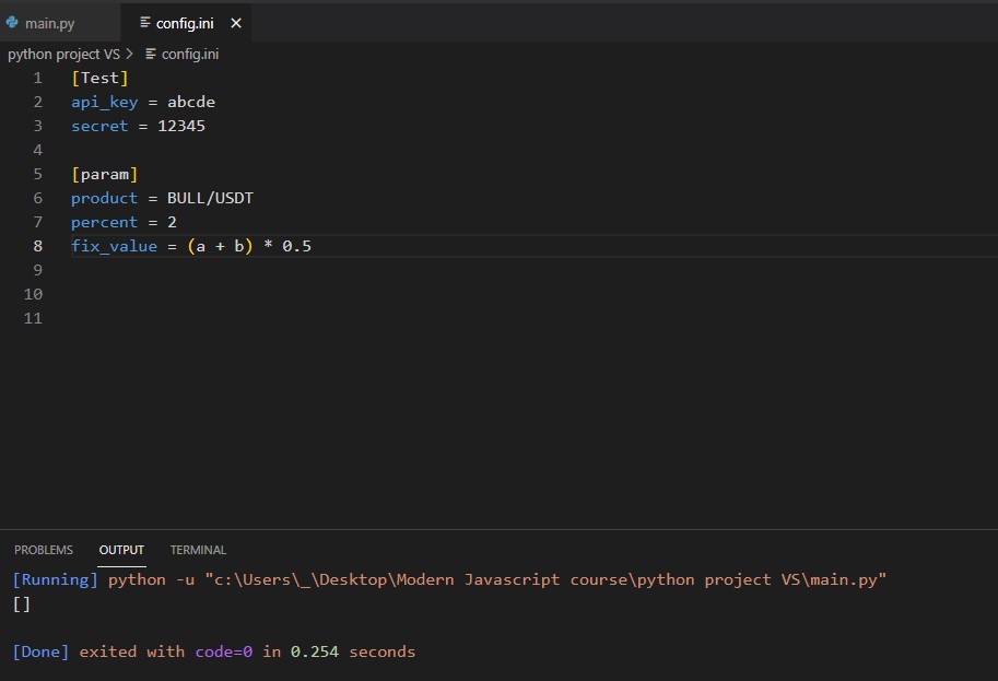 Issue of configparser - Python - The freeCodeCamp Forum