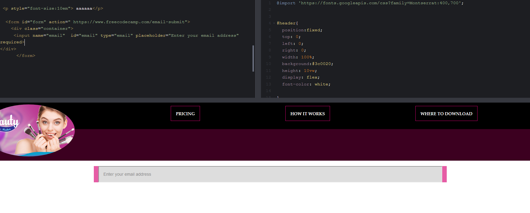Problems With Product Landing Page Html Css The Freecodecamp Forum